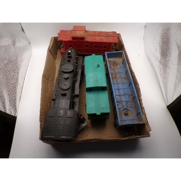 Lionel | Toys | Marx Train Set 666 Engine 3 Cars Vintage Toy Collection ...